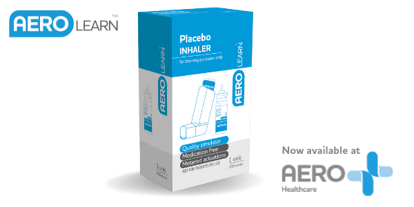 AEROLEARN Asthma Placebo Inhaler - MESO Pty Ltd